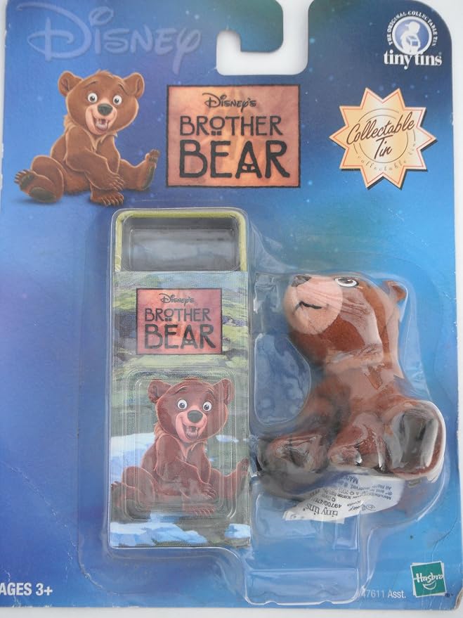 DISNEY'S BROTHER BEAR COLLECTABLE TIN and MINI PLUSH DOLL (KODA ...