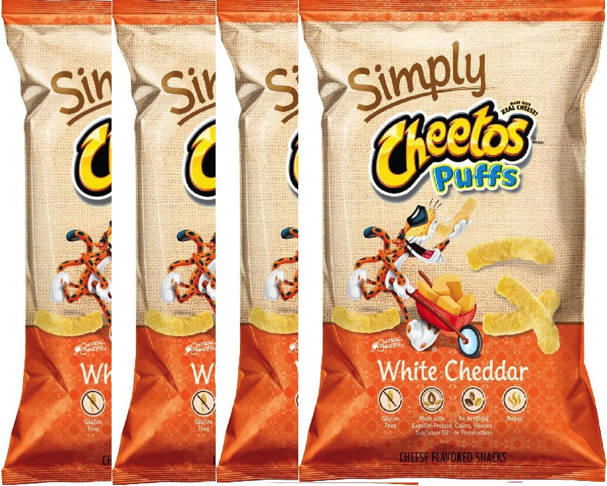 Amazon.com: Simply Cheetos Crunchy White Cheddar, 8.5 Oz