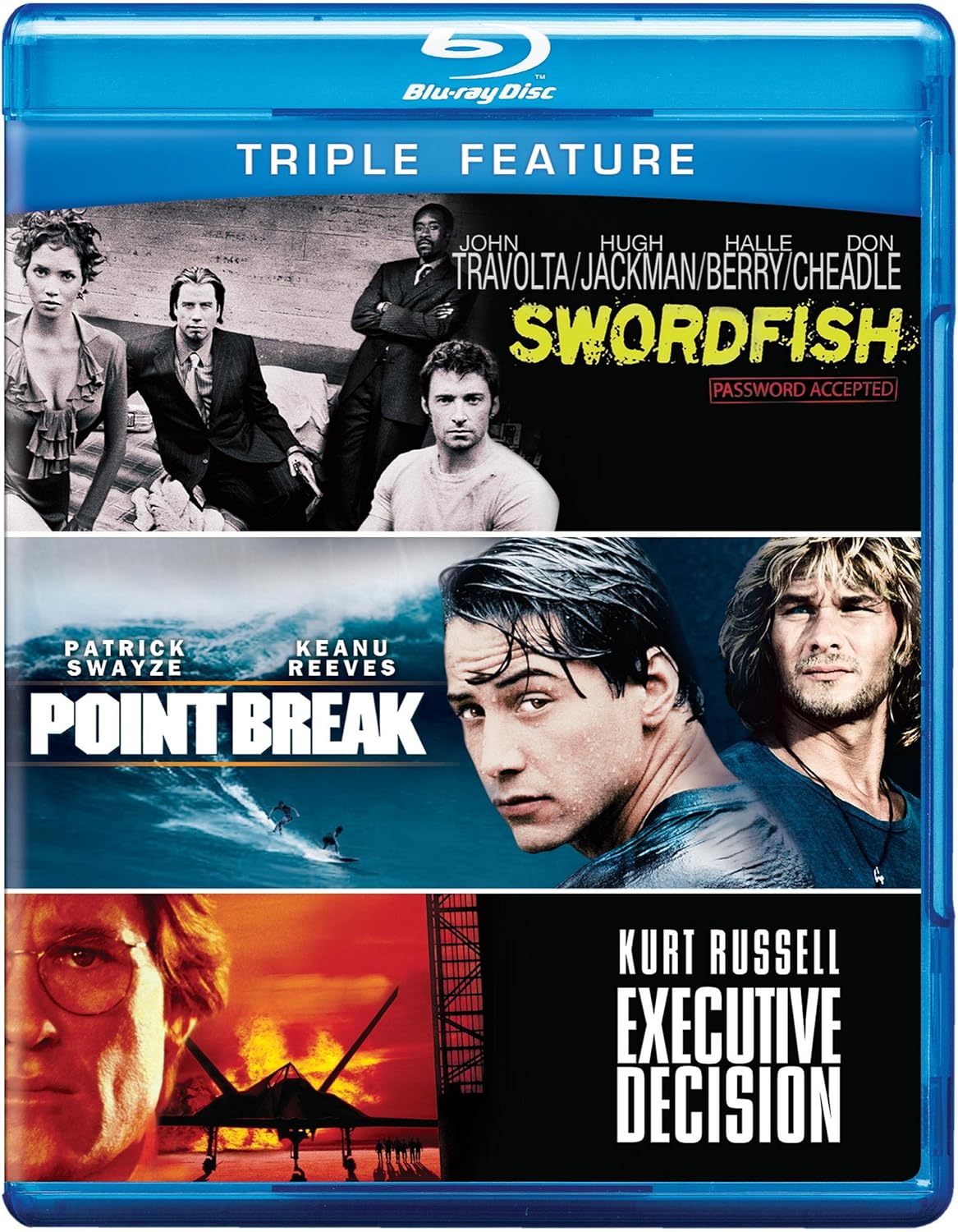 Executive Decision / Point Break / Swordfish [Blu-ray] [US Import ...