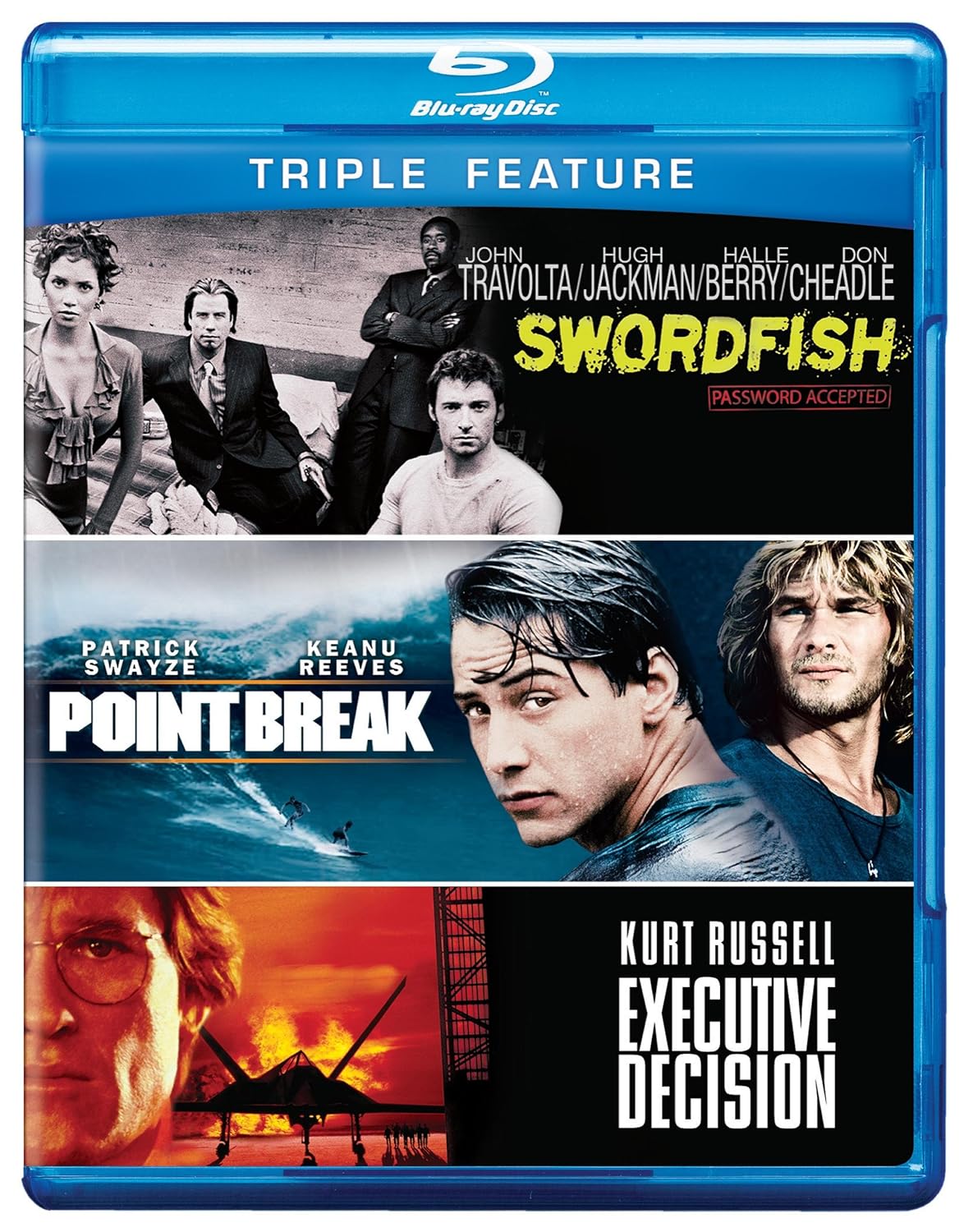 Amazon.com: Executive Decision / Point Break / Swordfish (Triple ...