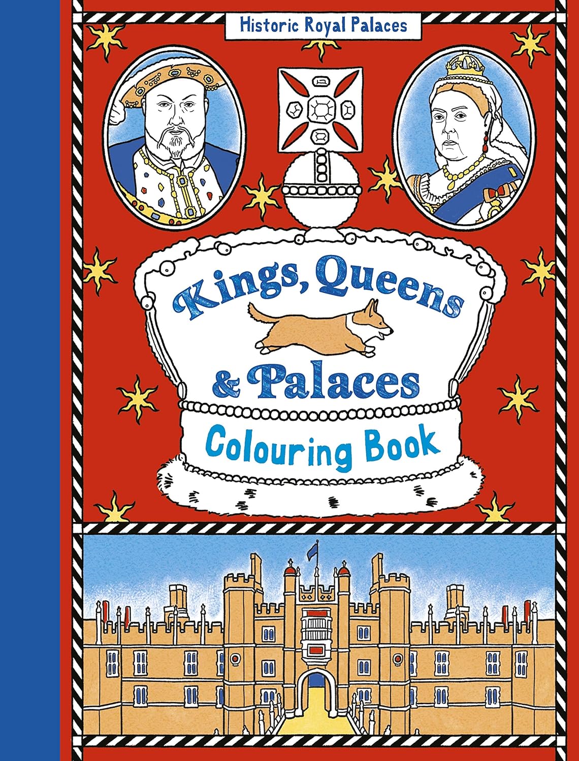 Kings, Queens and Palaces Colouring Book : Amazon.co.uk: Books