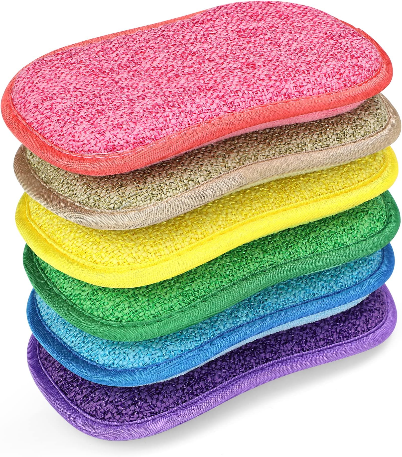 Amazon.com: Multi-Purpose Sponges Kitchen by Scrub-it - Non-Scratch ...