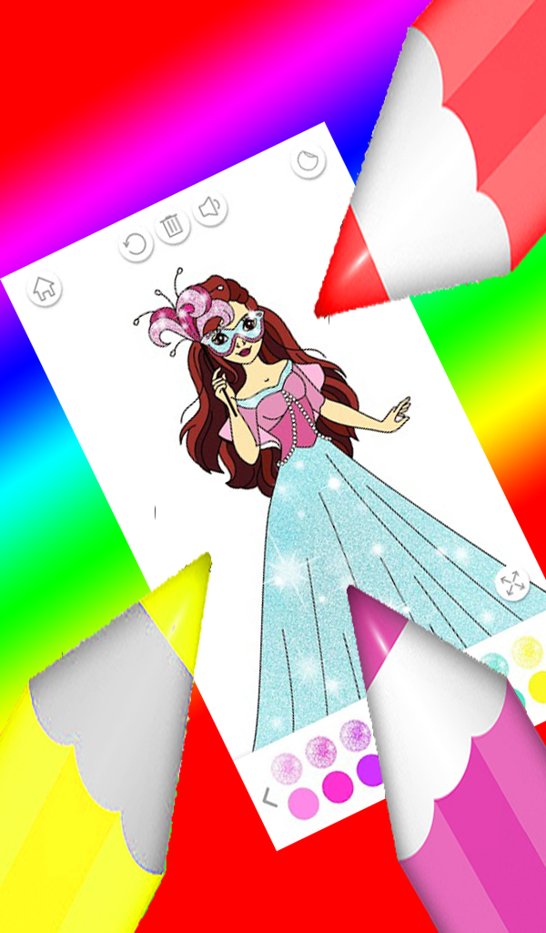 Coloring Book Glitter - App on Amazon Appstore