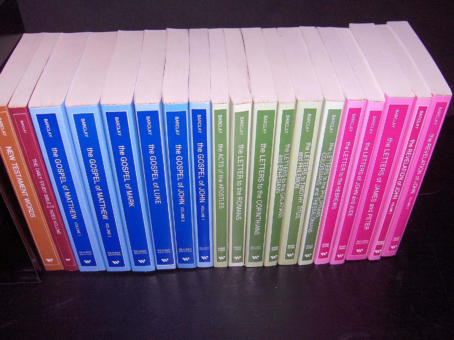 Complete Set 19 volumes: The Daily Bible Study Series Revised Edition ...