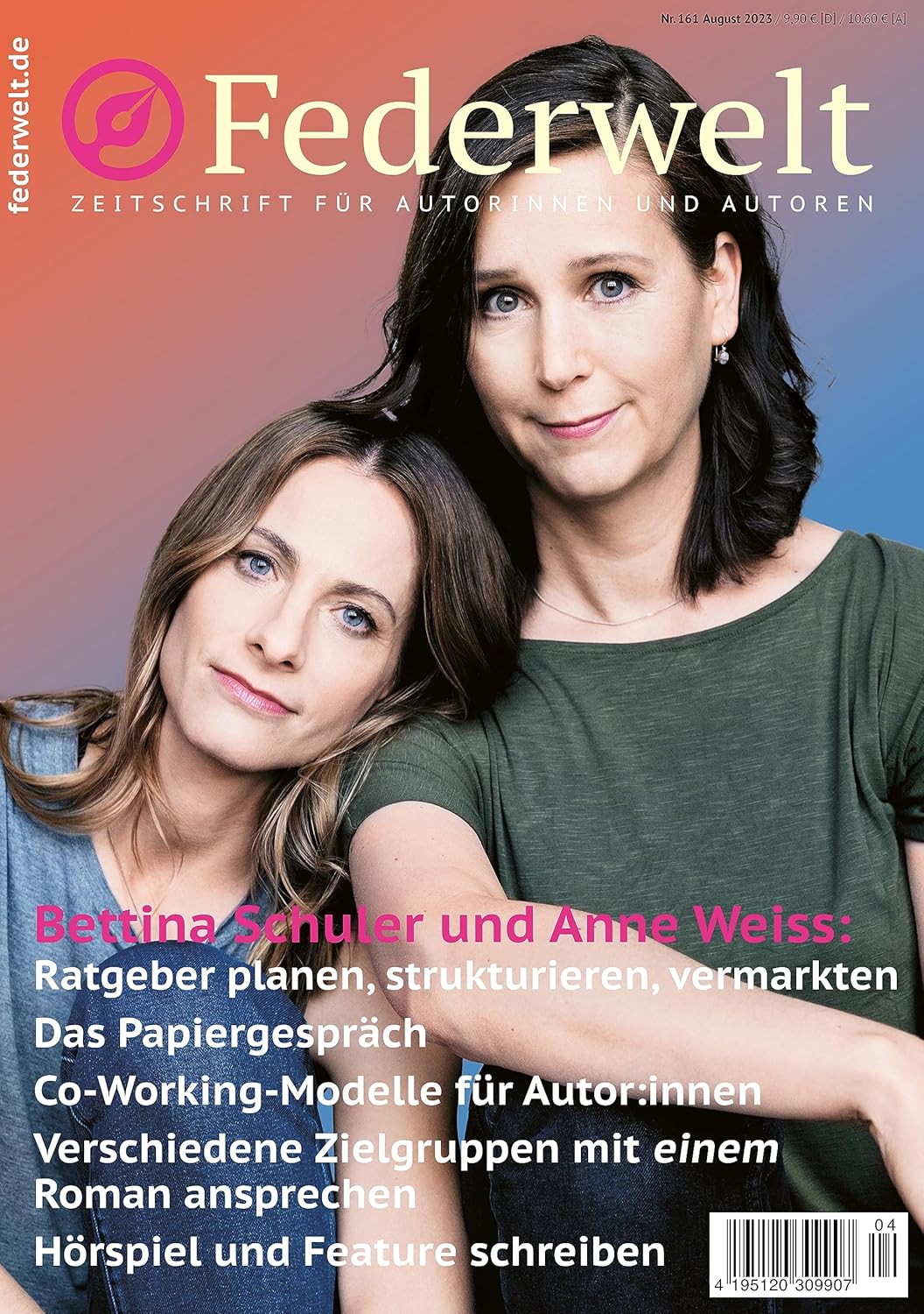 Federwelt 161, 04-2023, August 2023: Zeitschrift für Autorinnen und ...