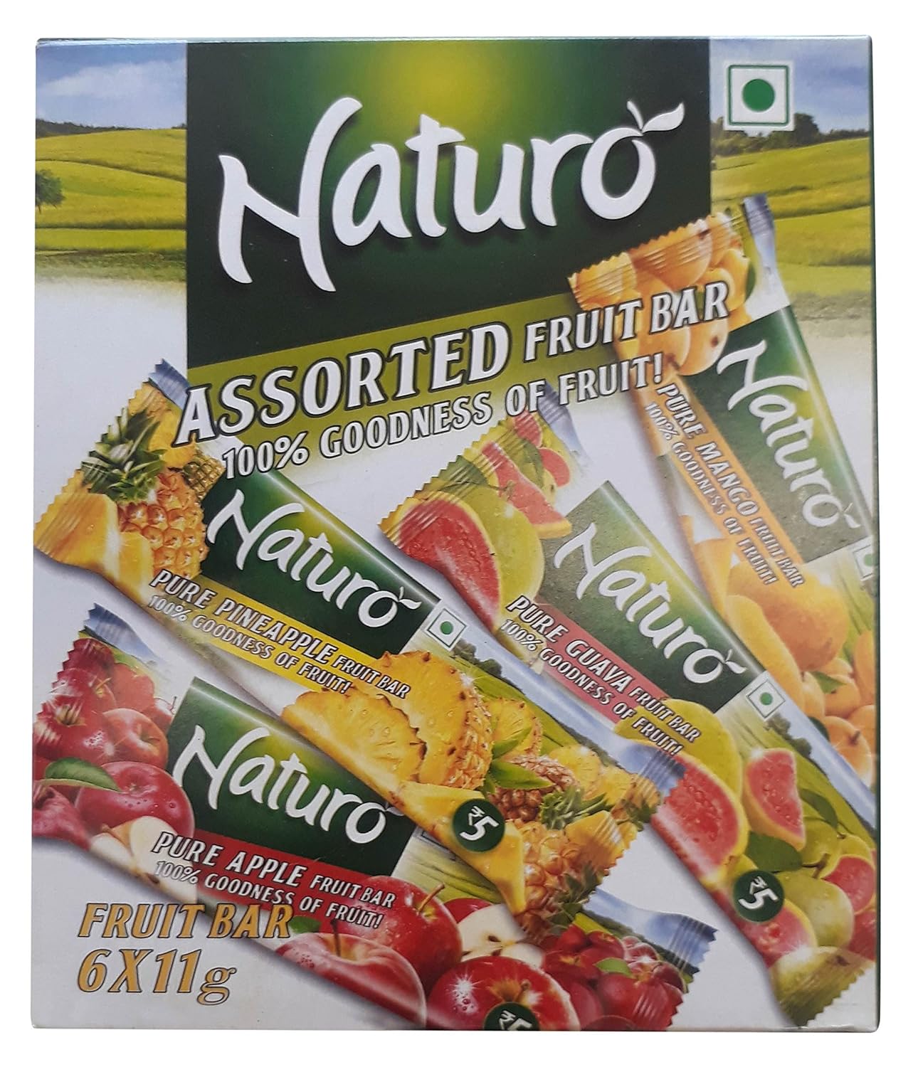 Naturo Fruit Bar - Assorted, 66g Carton : Amazon.in: Grocery & Gourmet ...