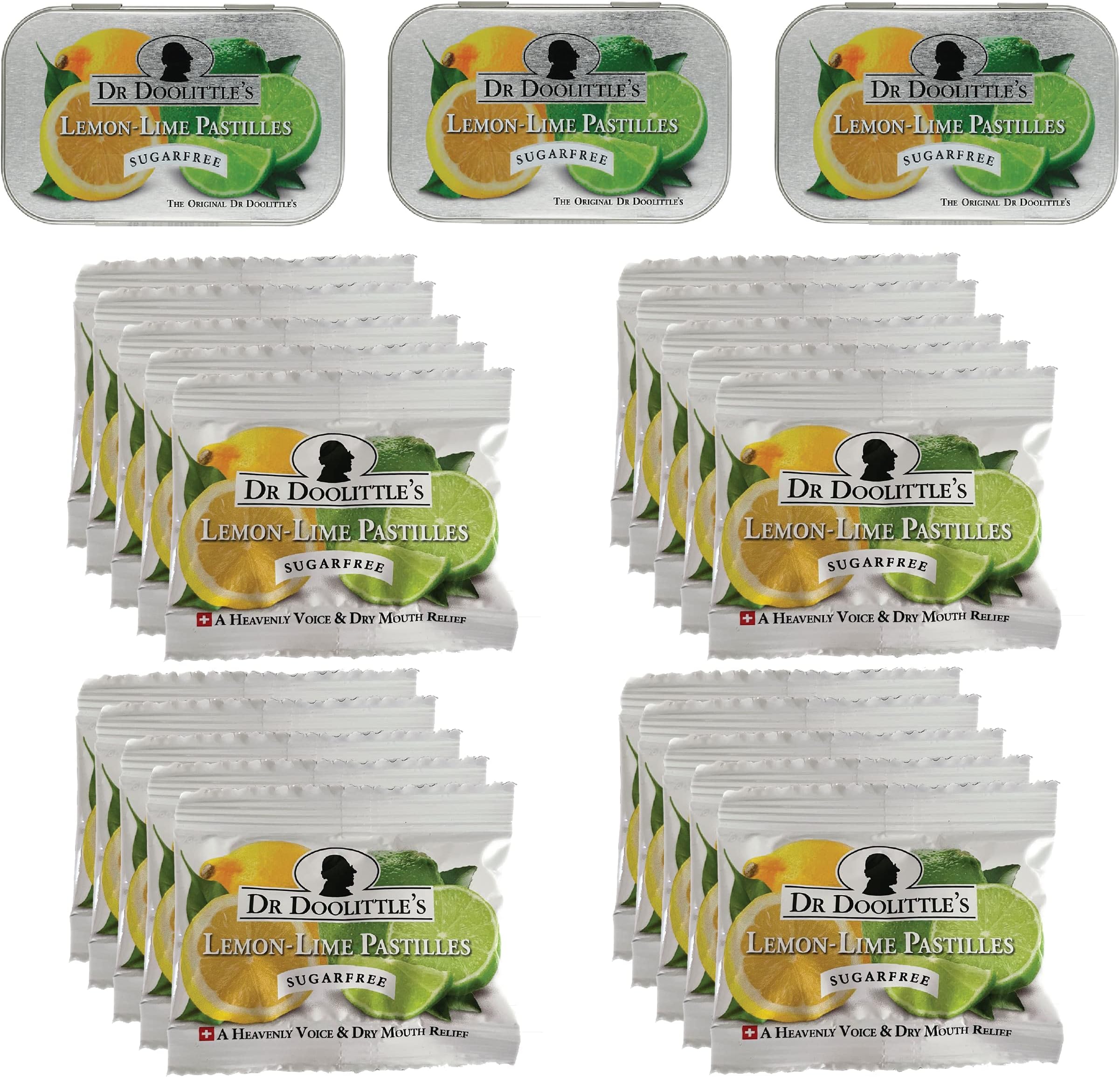 Amazon.com: DOOLITTLE Sugar Free Soft Fruit Pastilles for Voice and ...