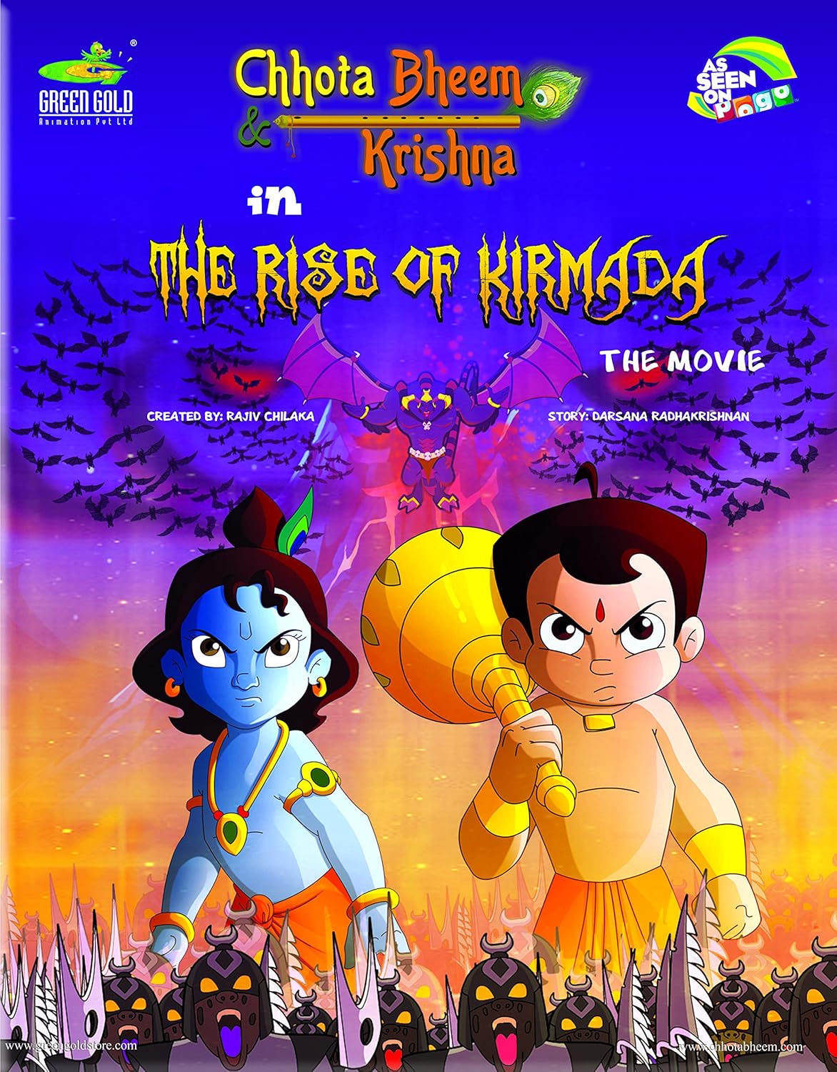 The Rise of Kirmada (Chhota Bheem and Krishna) eBook : Rajiv Chilaka ...