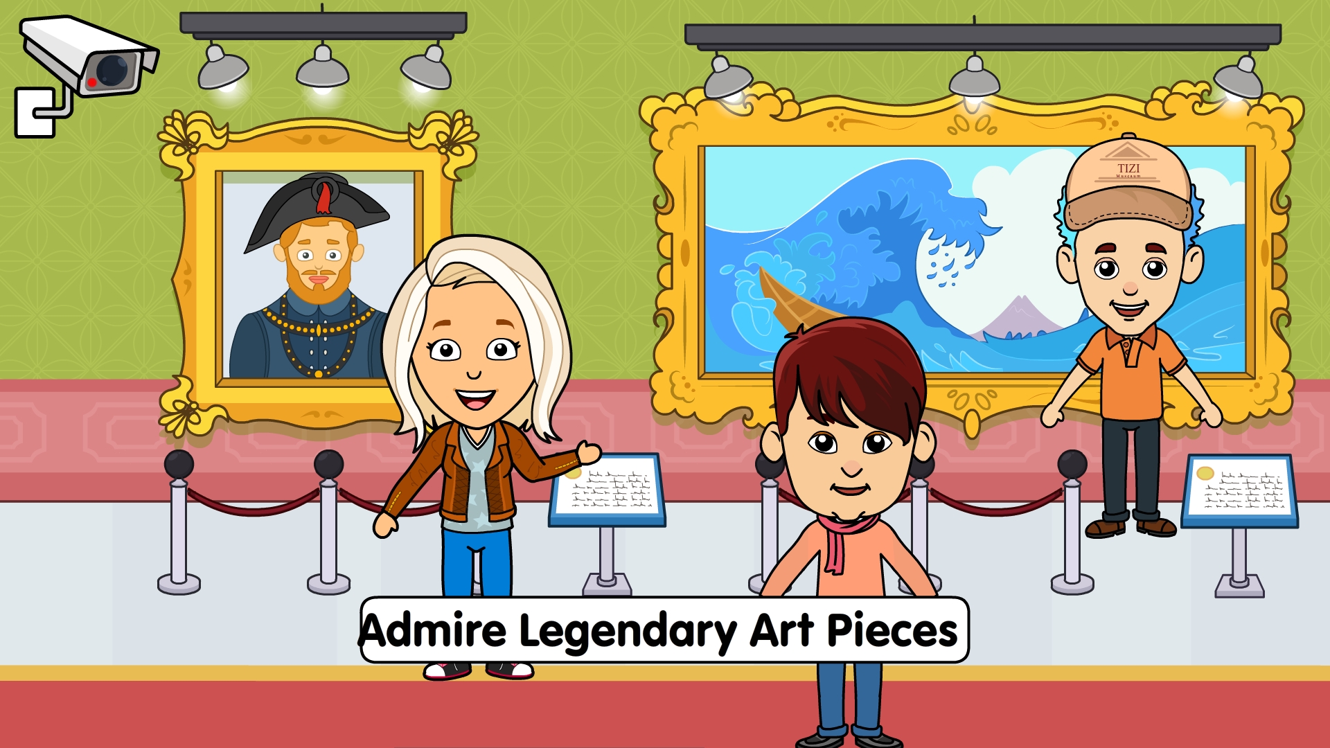 Tizi Town - My Museum Games - History and Science Games for Kids Free ...