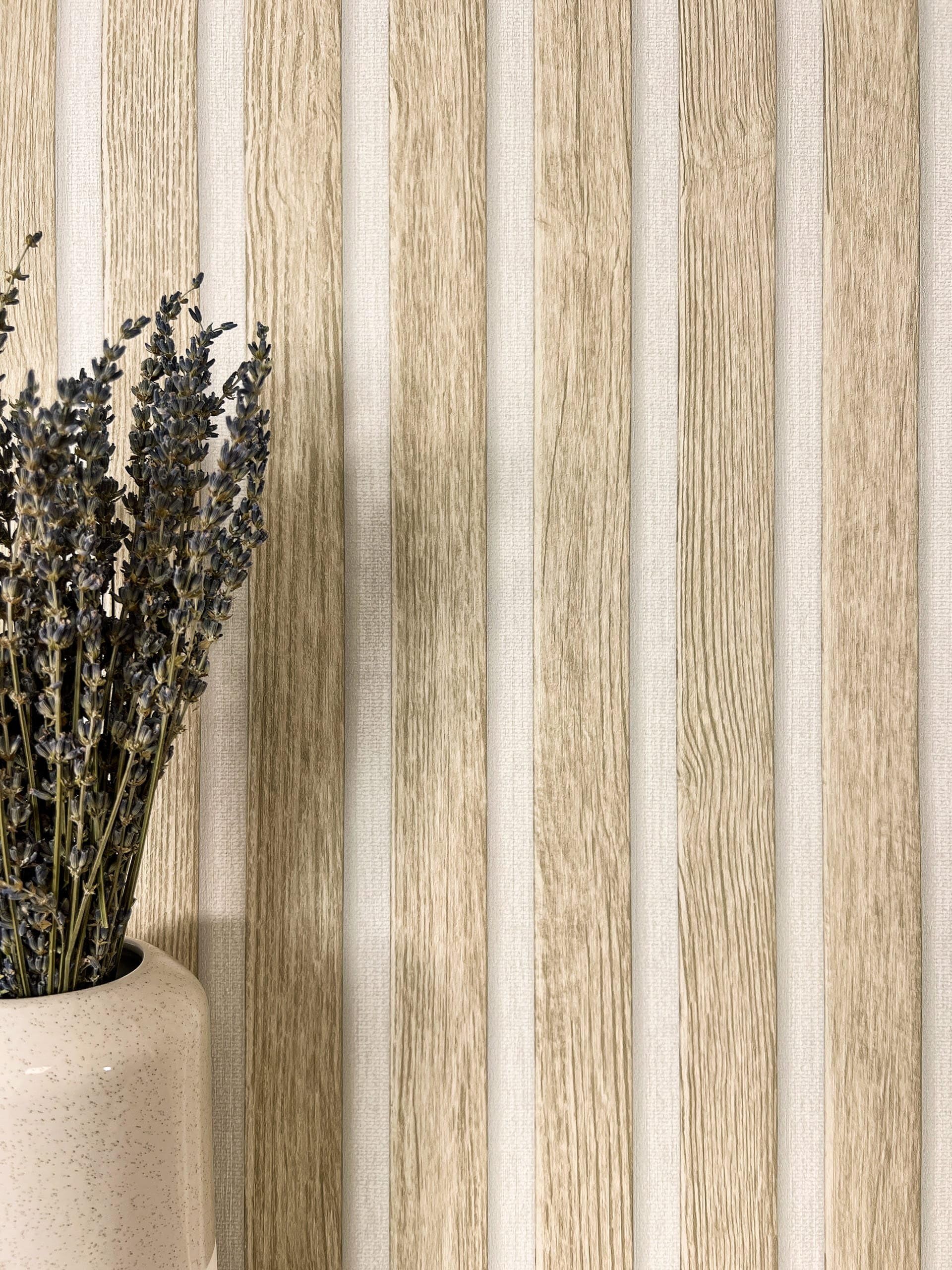 Haartapete NEWROOM Tapete Beige Vliestapete Bogen Mustertapete