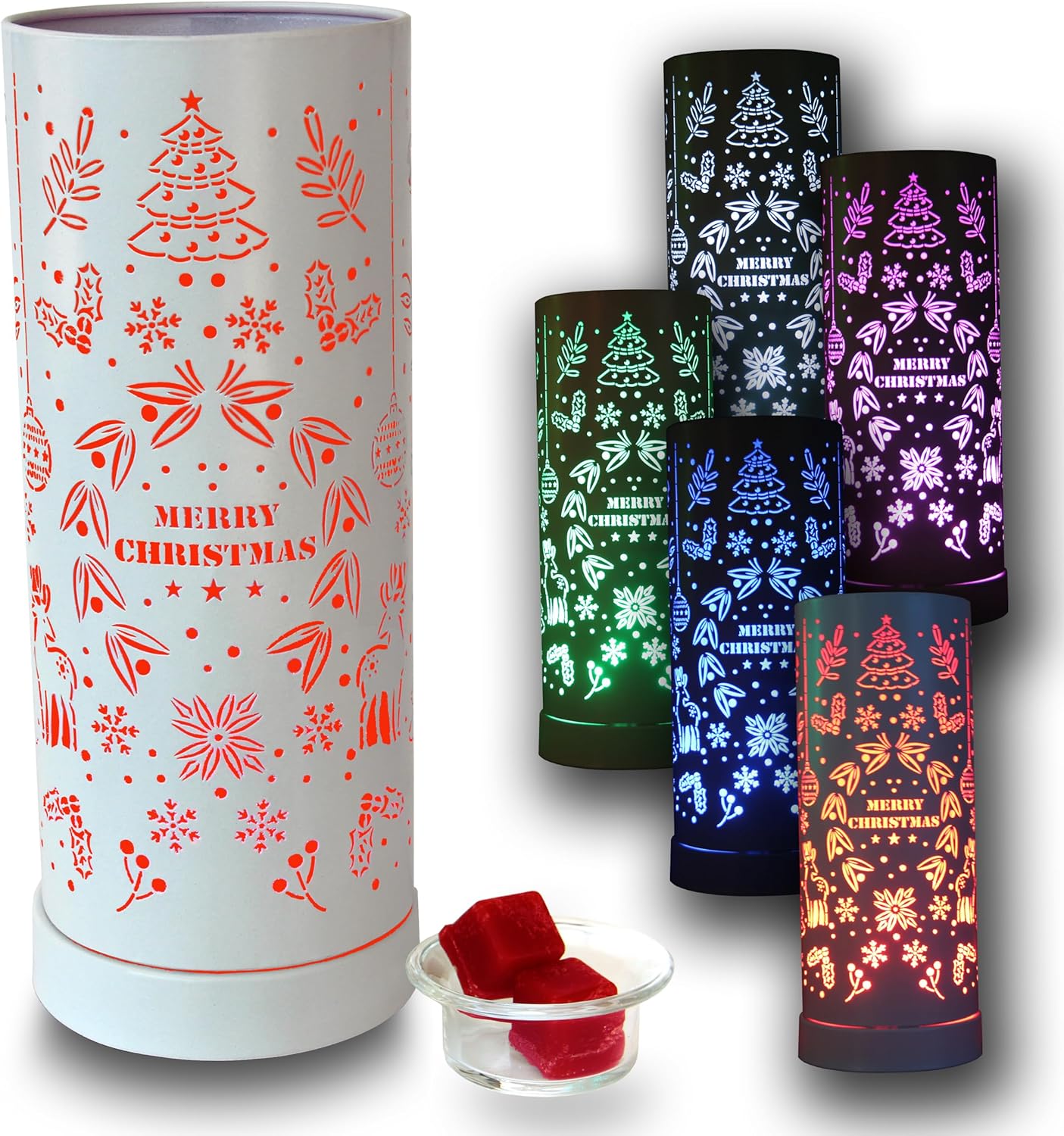 Amazon.com: TAESARAM Christmas Wax Warmer Melt Electric Scentsy Candle ...