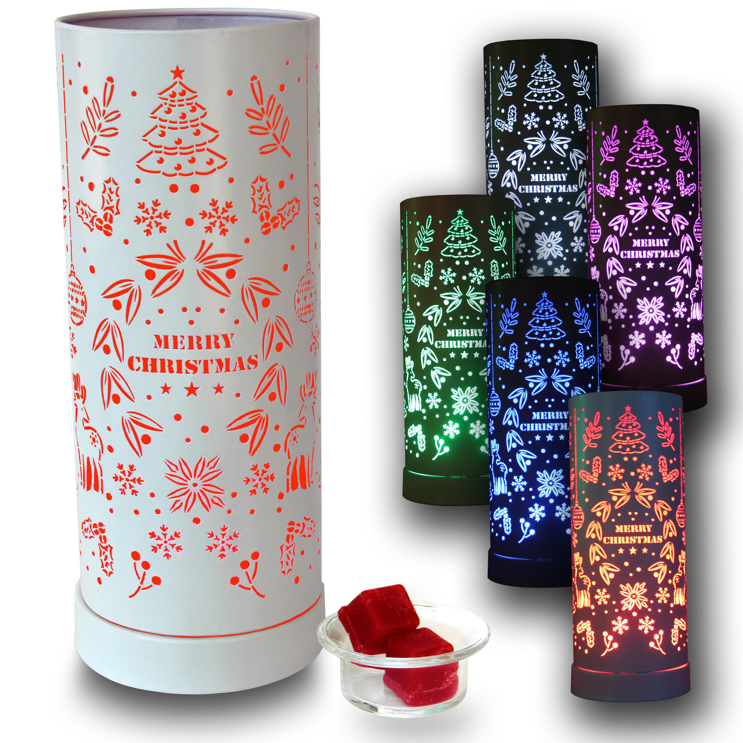 Amazon.com: TAESARAM Christmas Wax Warmer Melt Electric Scentsy Candle ...