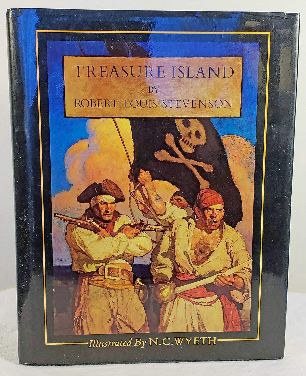 Treasure Island: Stevenson, Robert Louis, Wyeth, N.C.: 9780684171609 ...