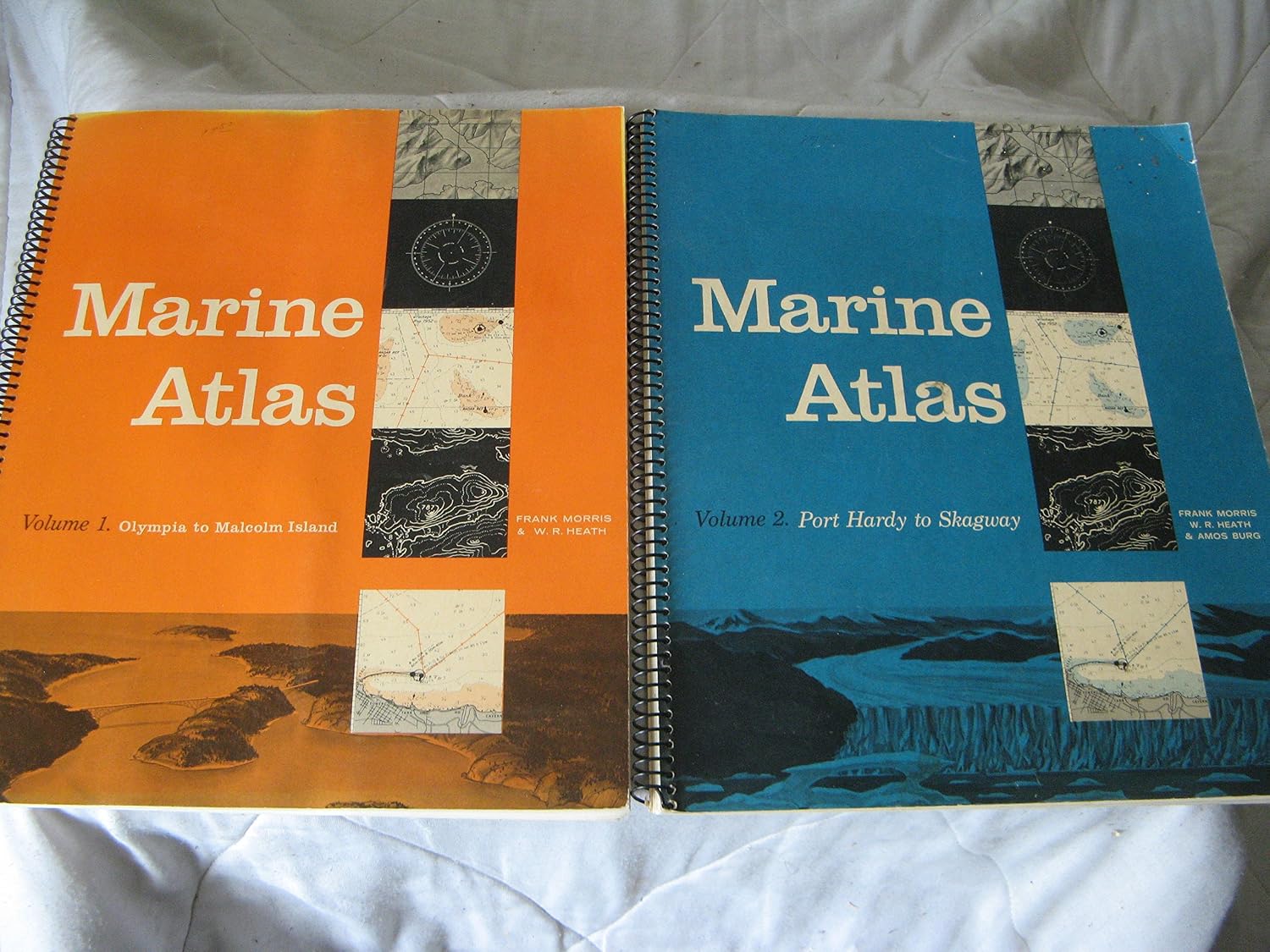 Marine atlas Volumes 1 & 2: unknown author: Amazon.com: Books