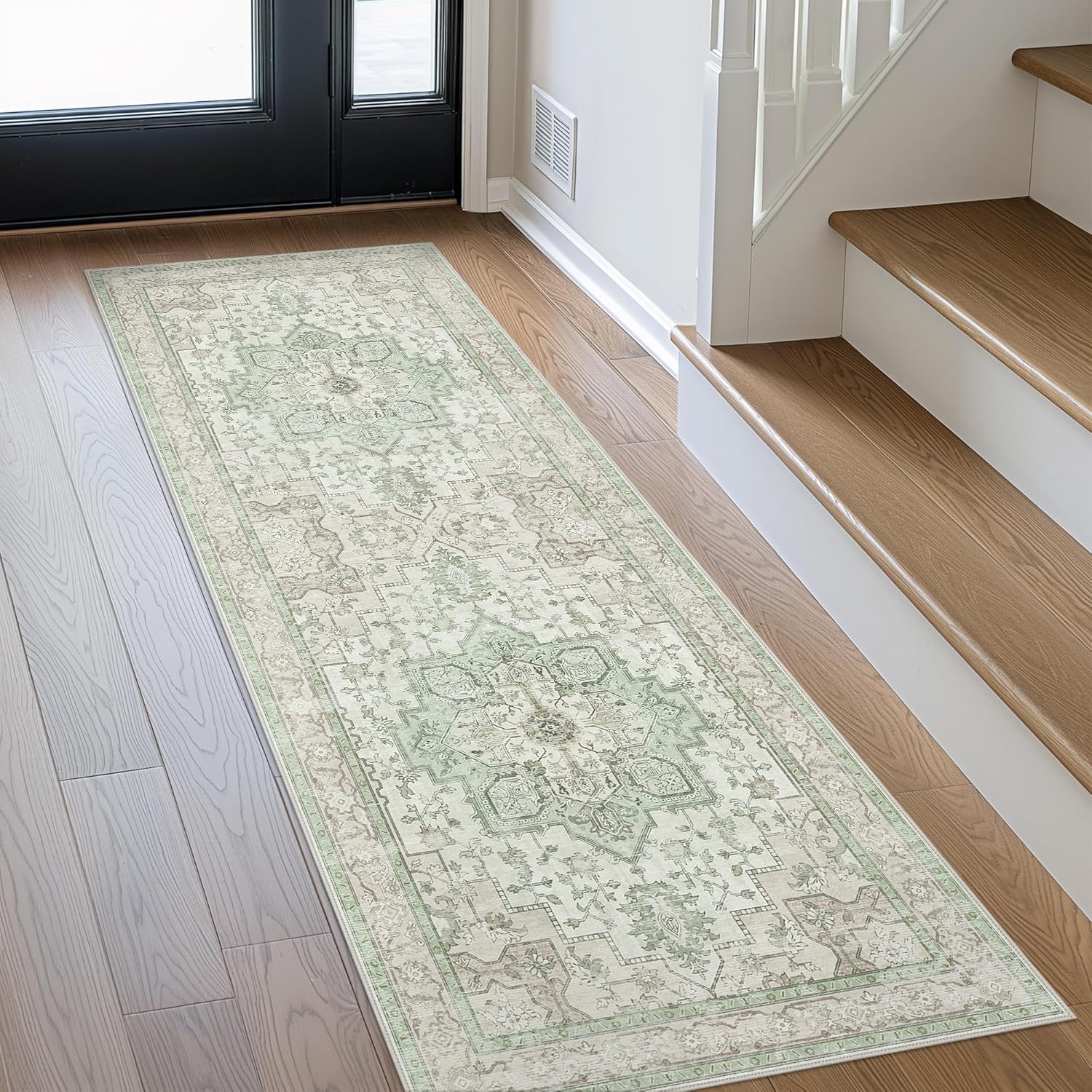 Amazon.com: GENIMO 2x5 Runner Rugs for Hallway, Machine Washable Non ...