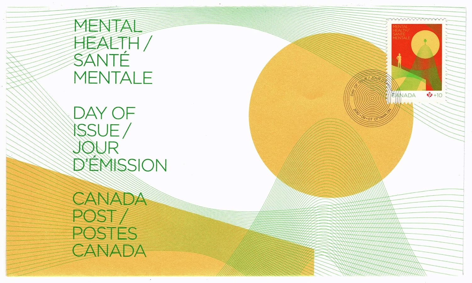 Canada Semi-Postal - Mental Health - Recovery - Postage Stamp Original ...