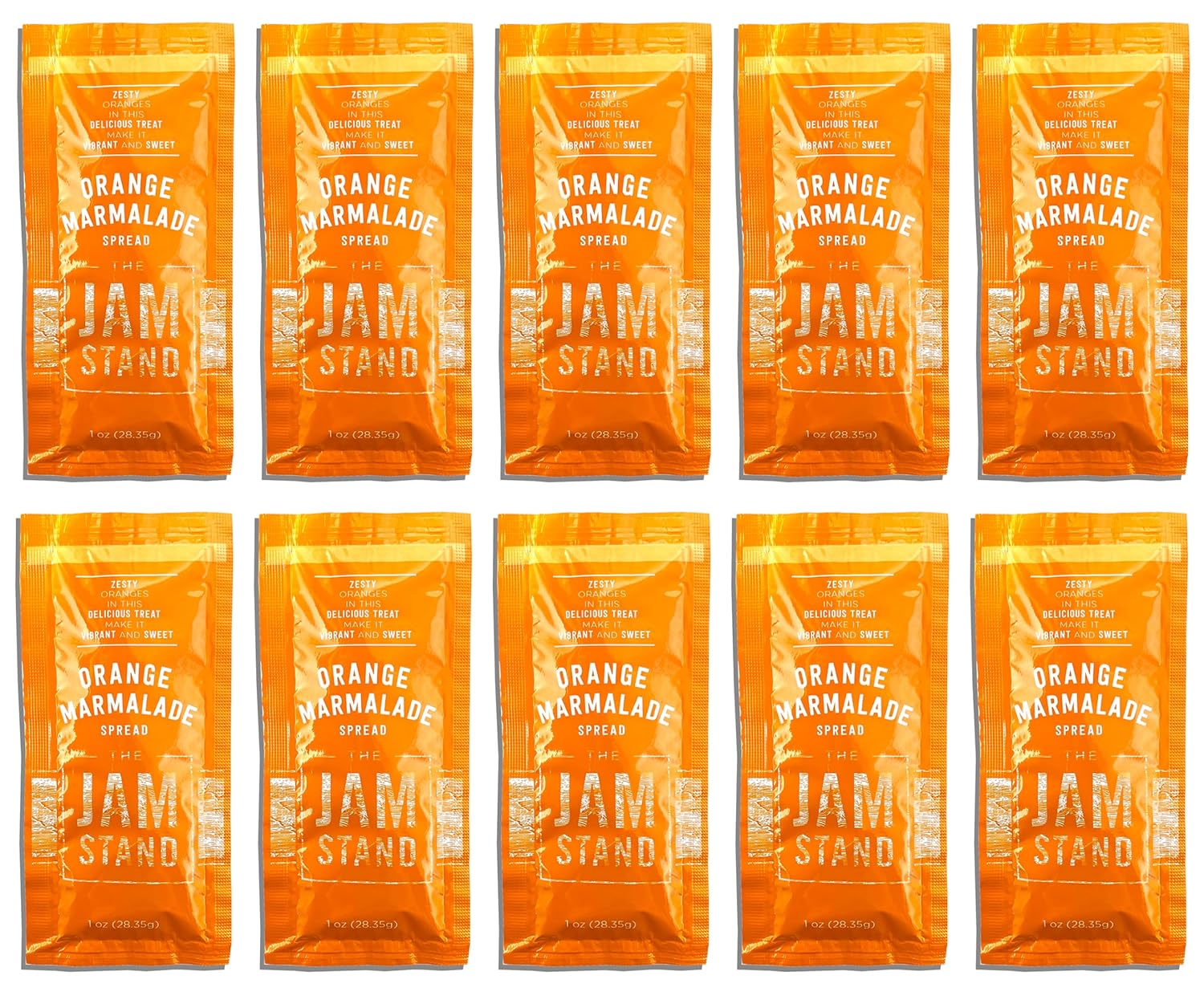 Amazon.com : The Jam Stand Orange Marmalade Individual Jam Packets ...