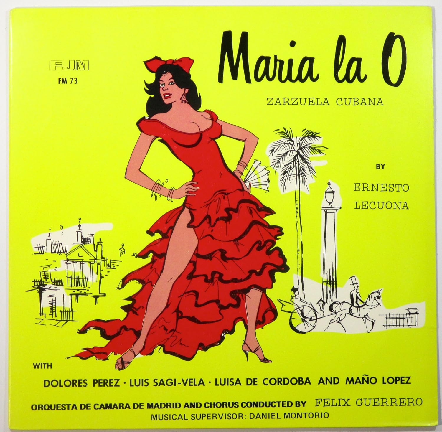 Ernesto Lecuona - Maria La O: Zarzuela Cubana By Ernesto Lecuona ...