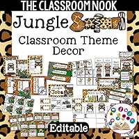 Jungle Themed Classroom Printables