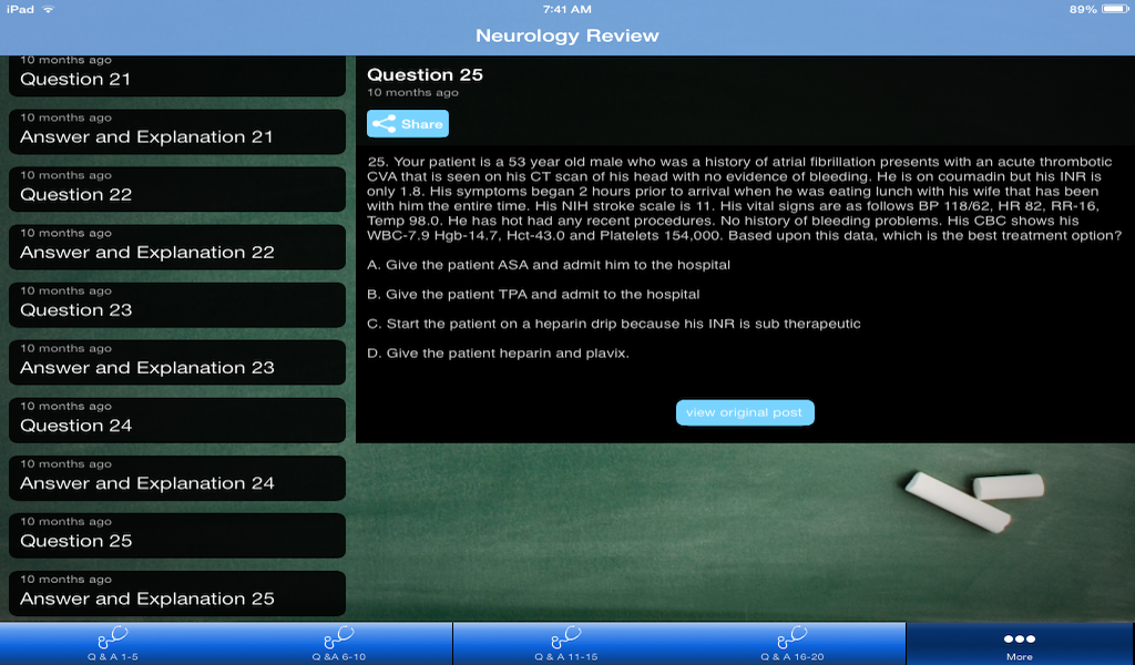 Neurology Board Review Questions - App on Amazon Appstore