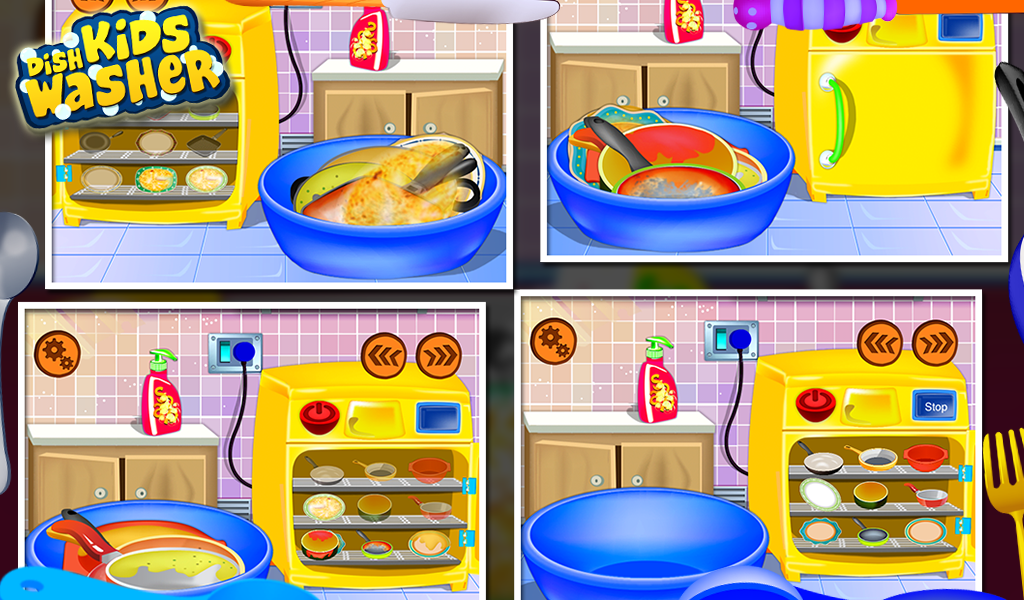 Kids Dish Washer - Kids Game - App on Amazon Appstore