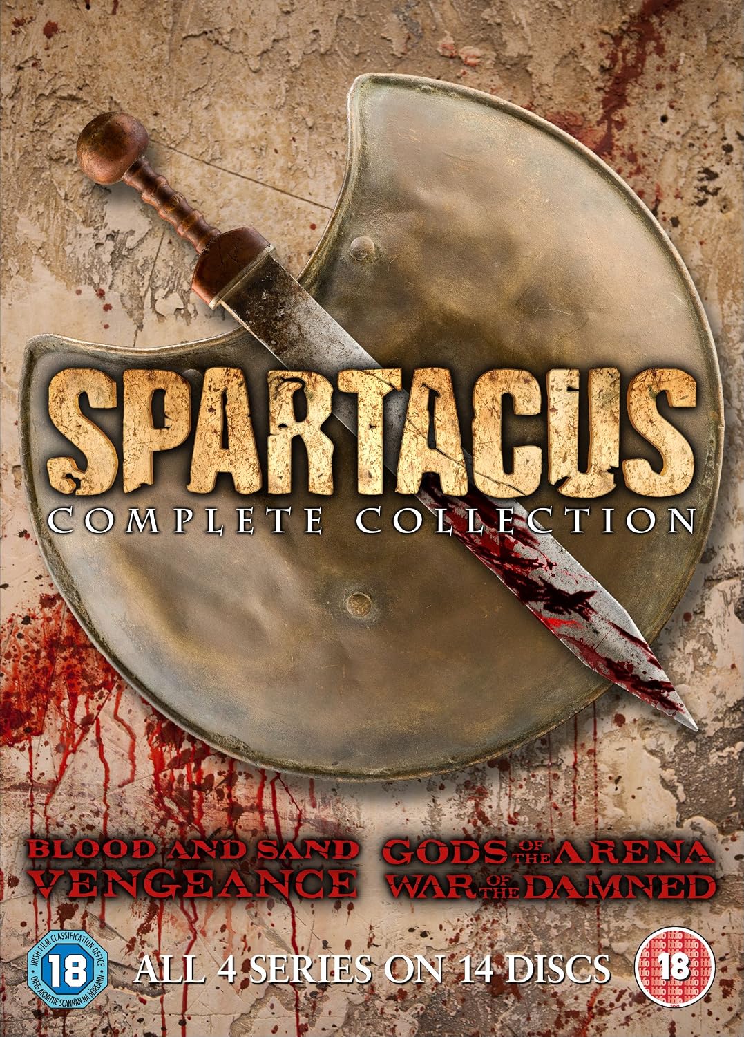 spartacus: complete collection [DVD] [2017]: Amazon.co.uk: Andy ...