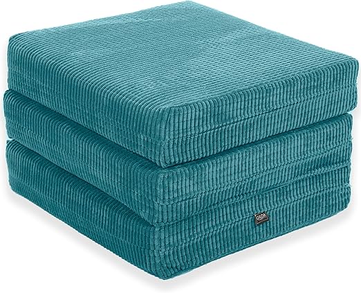 Gilda Adult Z Bed Futon Mattress Chair Footstool Morphing Furniture ...