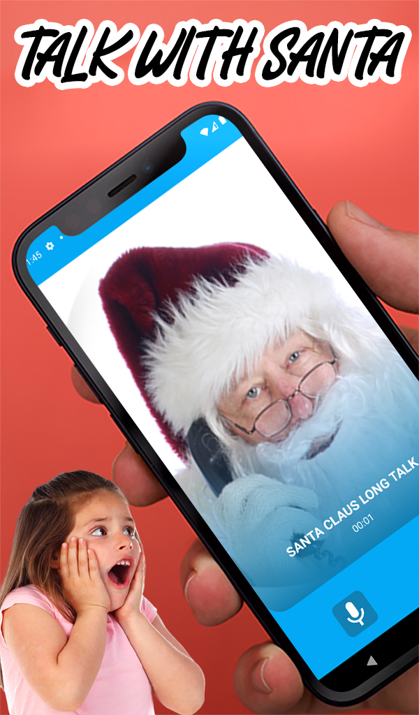 Talking Christmas SANTA CLAUS - Fake Video Call with Santa Claus & chat ...