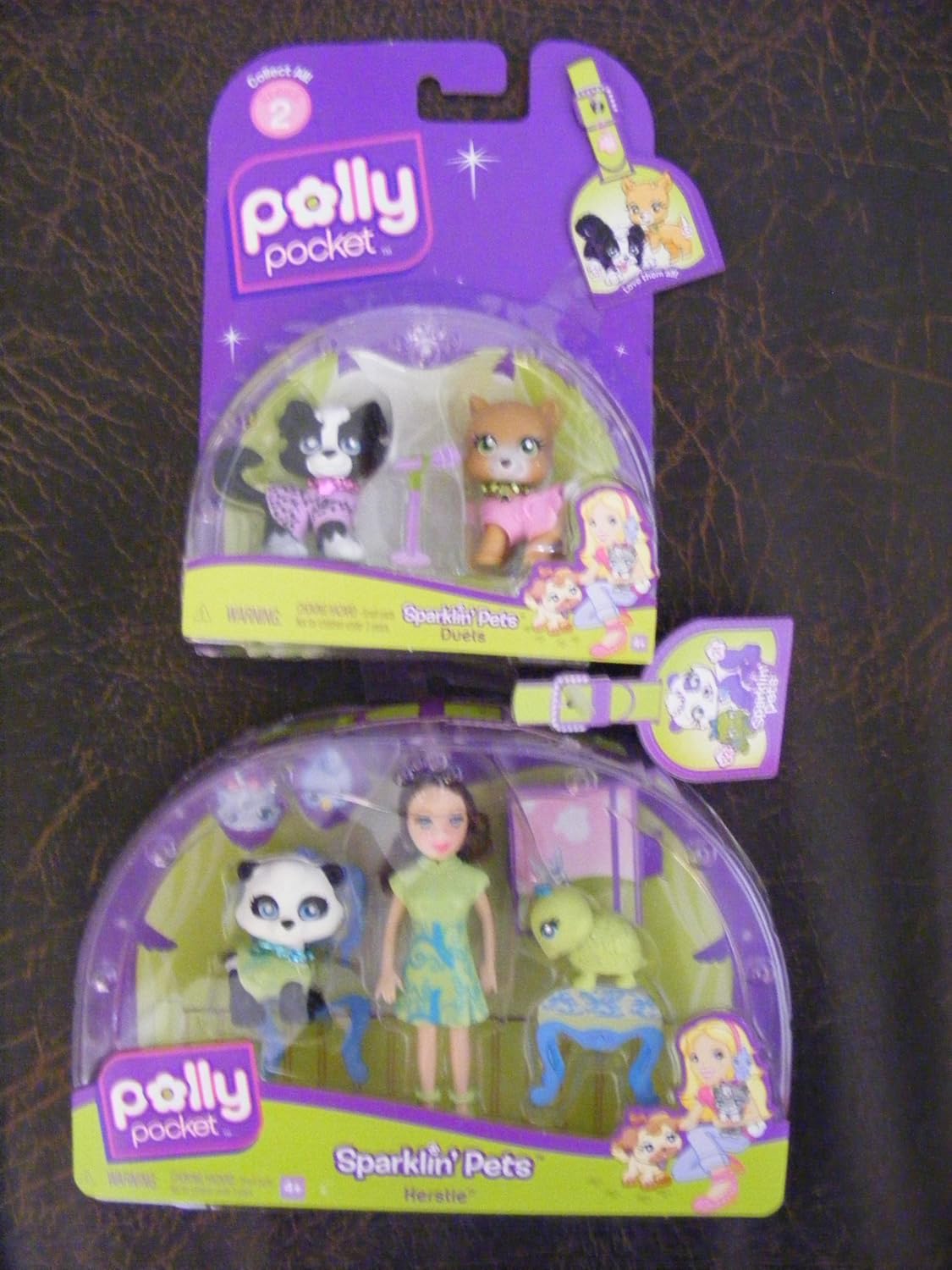 Amazon.com: Mattel Polly Pocket Sparklin' Pets & Friends : Toys & Games