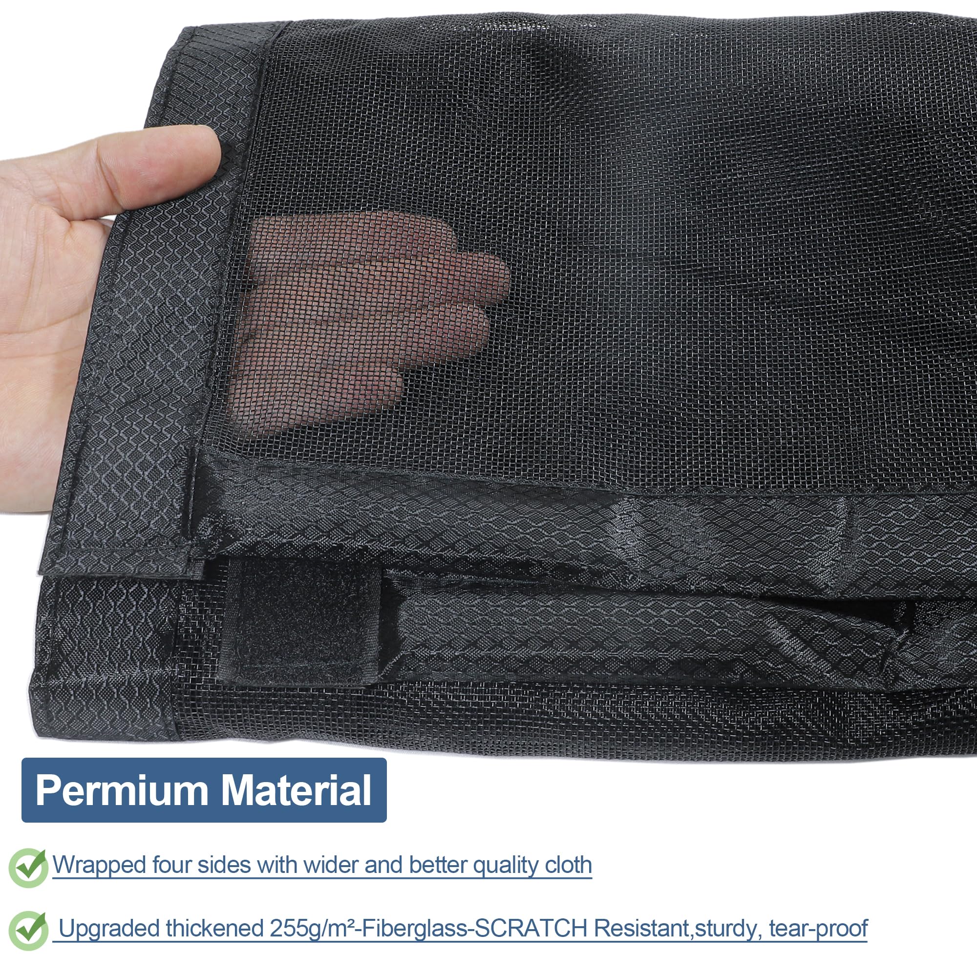 Snapklik.com : Upgraded Magnetic Screen Door Thicker 255g/ Fiberglass ...