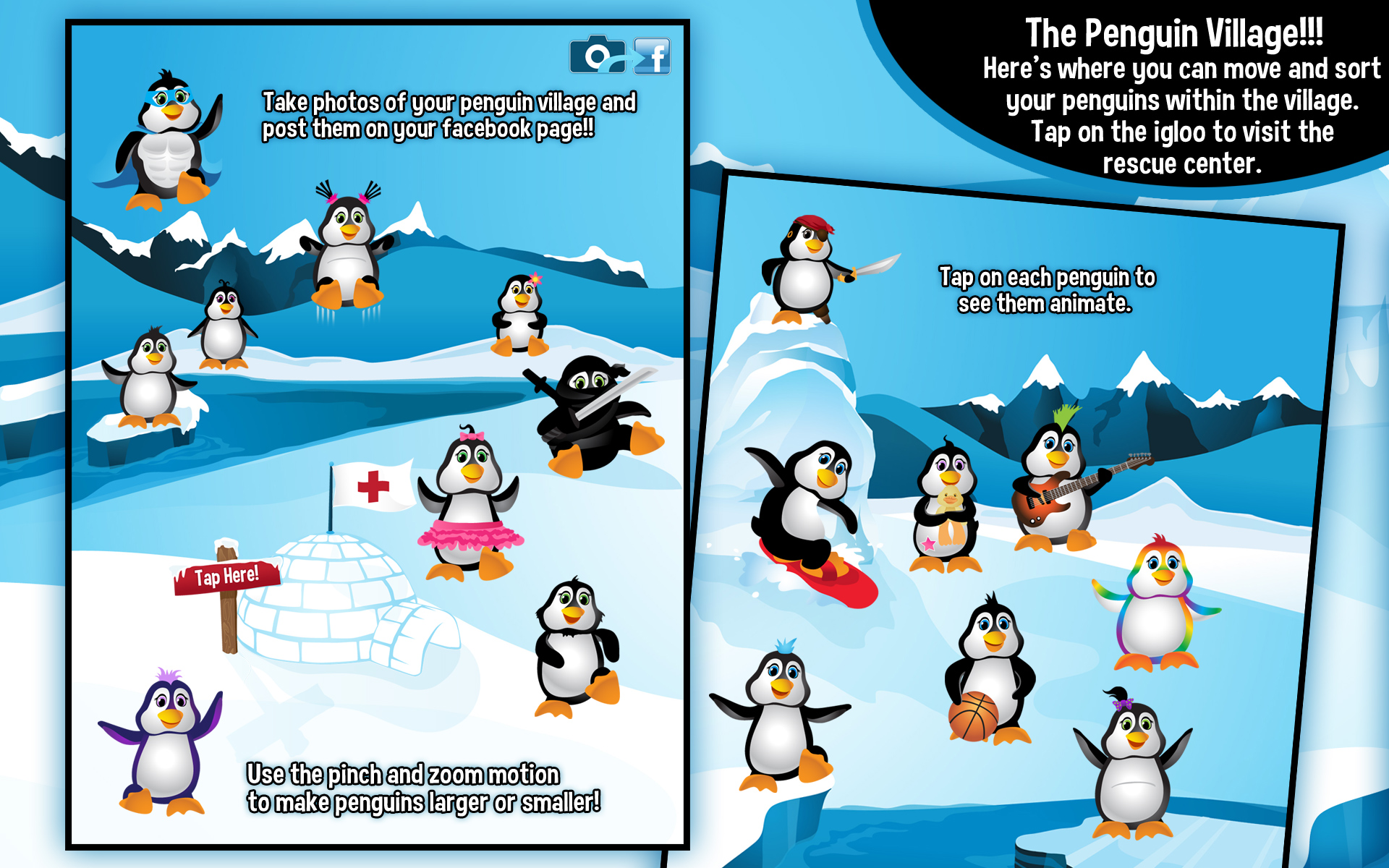 Learning Gems - Penguin Rescue - App on Amazon Appstore