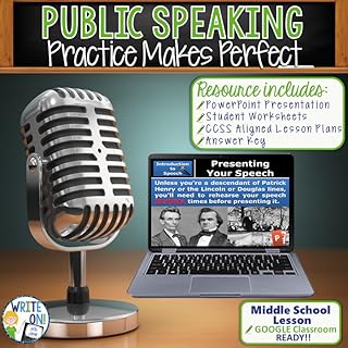 Buy Public Speaking, Speech and Debate Resource Lesson for “Practice ...