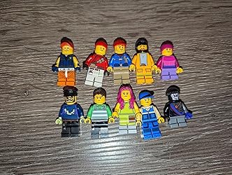 Amazon.com: Pack of 10 Random Authentic Lego Figures (9443) : Toys & Games