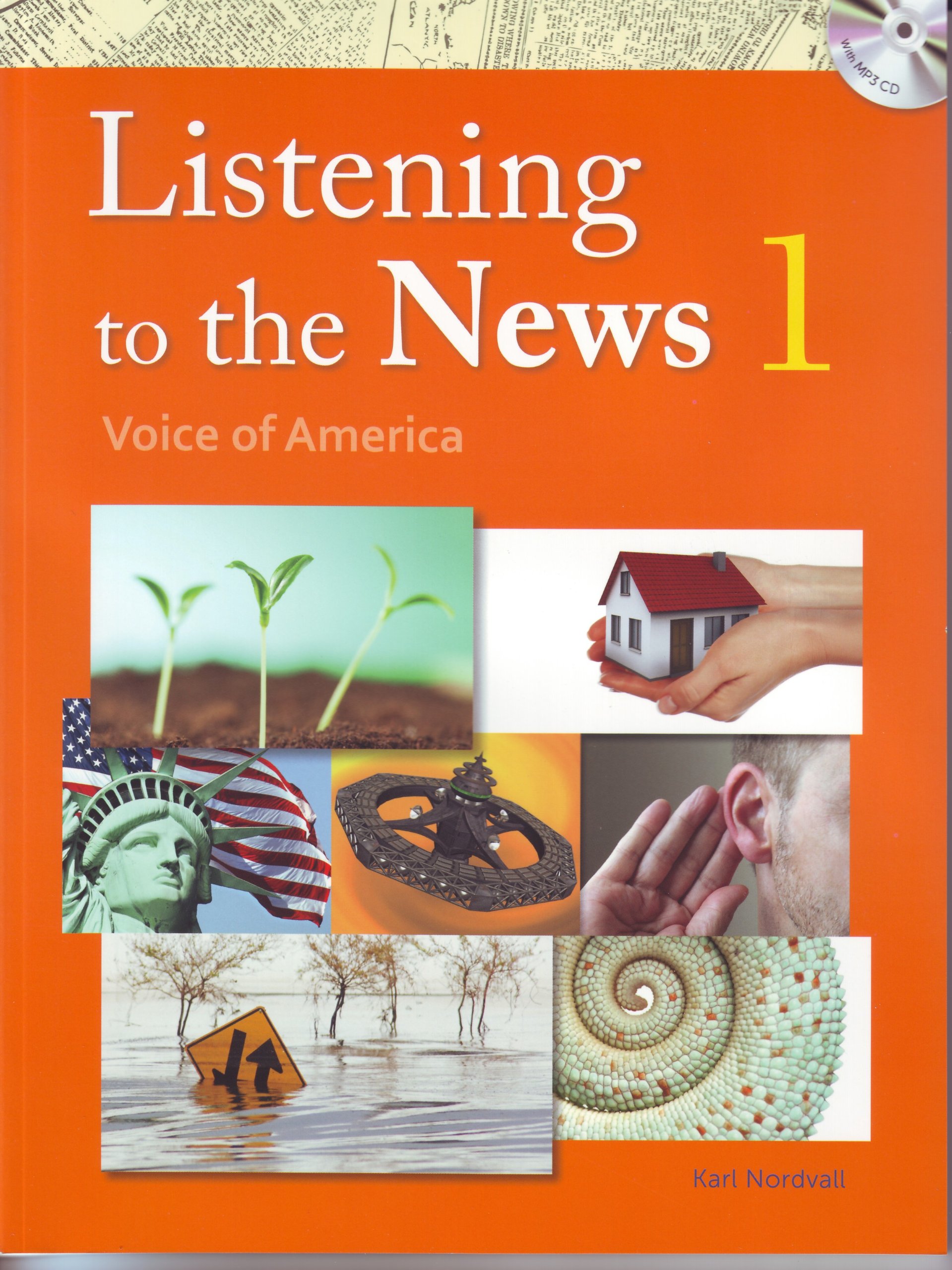 Listening to the News 1, Voice of America w/MP3 Audio CD, Dictation ...
