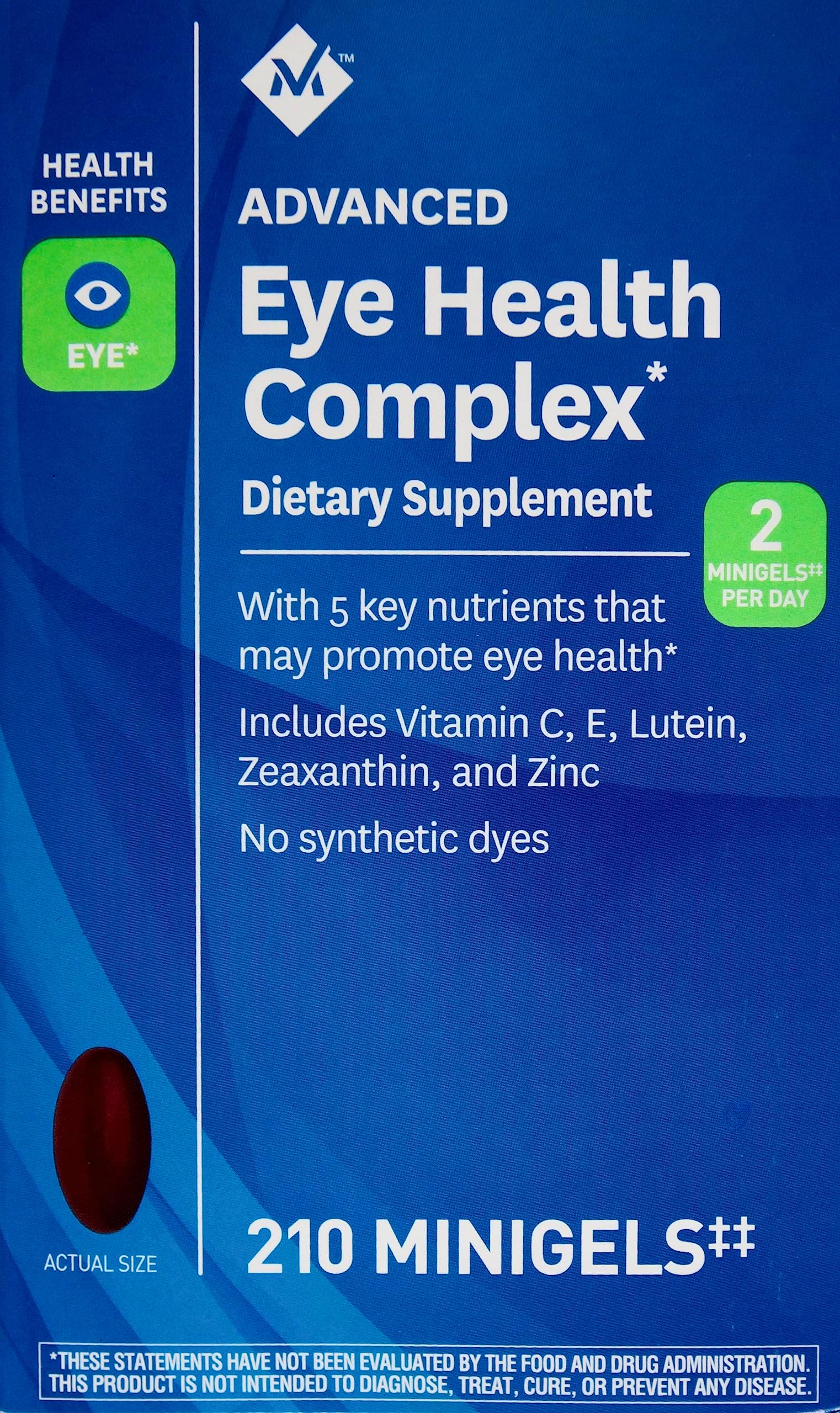 Amazon.com: Members Mark Advanced Eye Health Multivitamin Complex, 210 ...