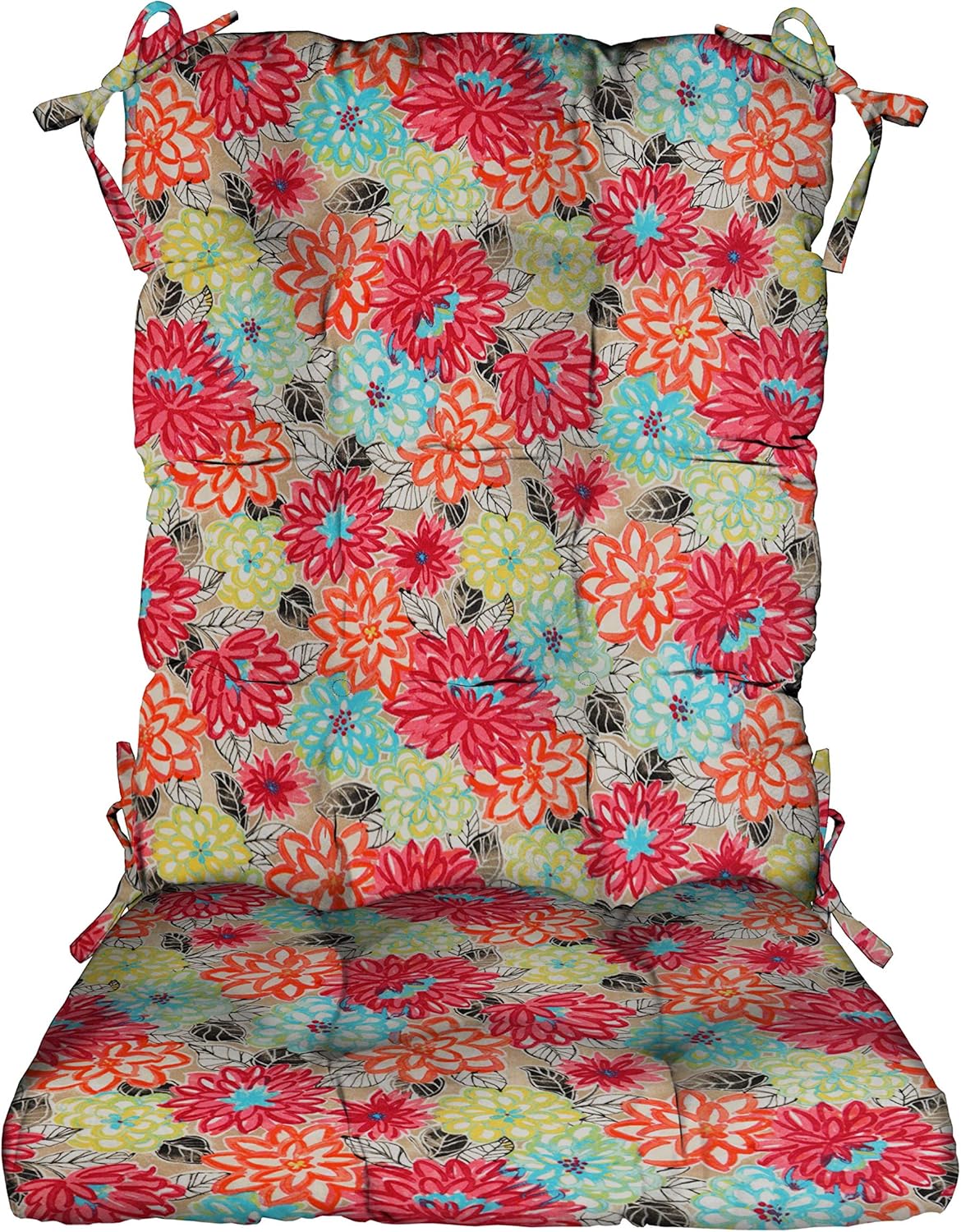 Amazon.com: RSH Décor Indoor Outdoor Tufted Rocker Rocking Chair Pad ...