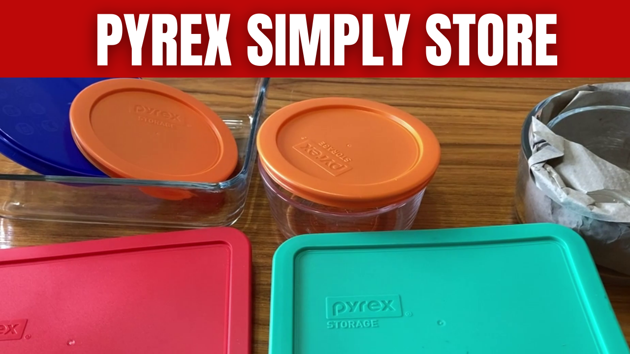 Watch Pyrex Simply Store Glass Containers - Review on Amazon Live