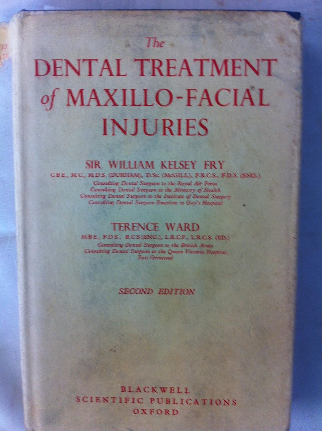 Amazon.co.jp: Dental Treatment of Maxillofacial Injuries : Fry, Sir ...