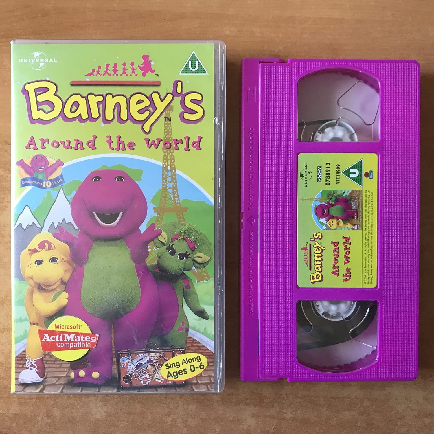 Barney s Around The World Universal Childrens Pal VHS Amazon barney-s-around-the-world-universal-childrens-pal-vhs-amazon