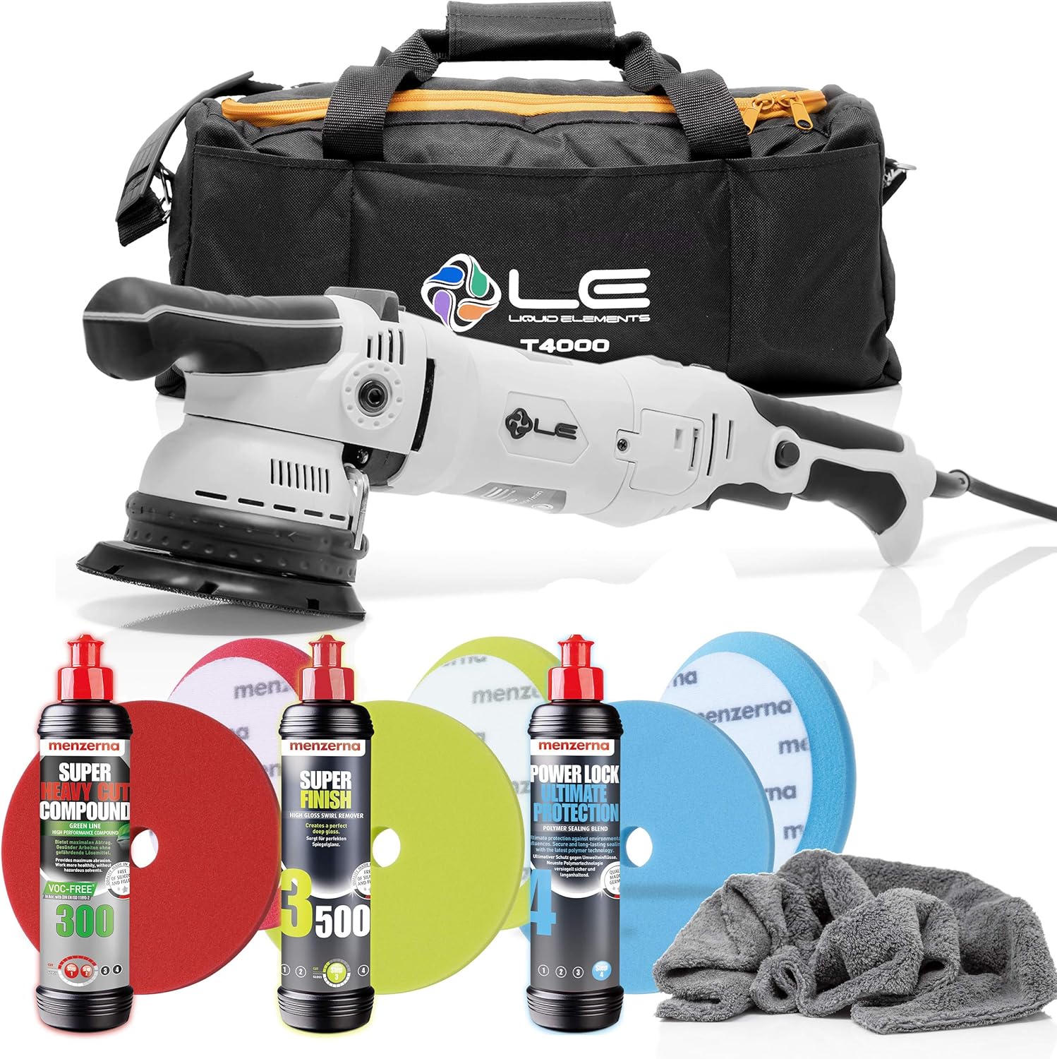 detailmate Auto Politur Set: Liquid Elements T4000 V2 Exzenter ...