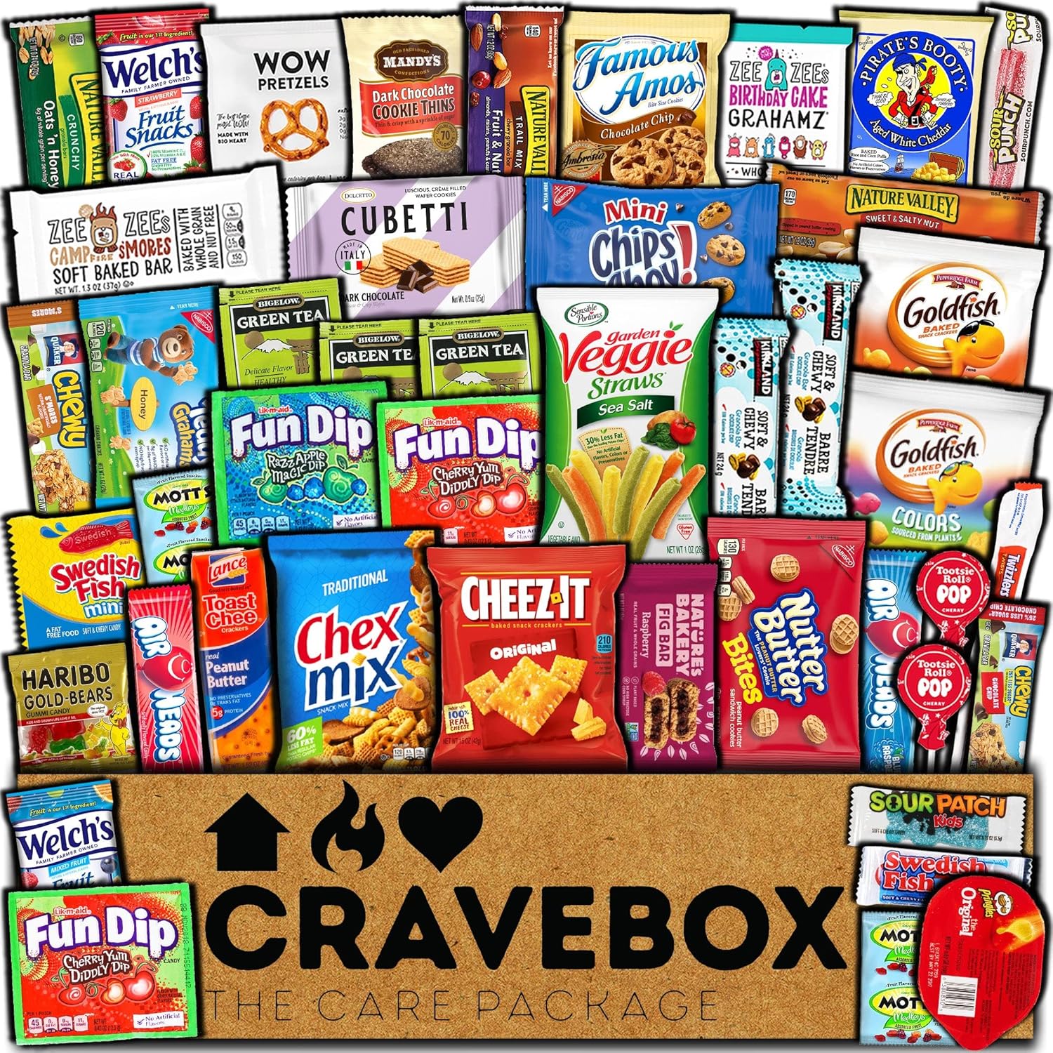 Amazon.com : CRAVEBOX Snack Box college finals care package care ...