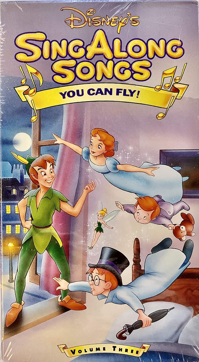 Amazon.co.jp: Disney Sing Along Songs: You Can Fly [VHS] : Disney Sing ...