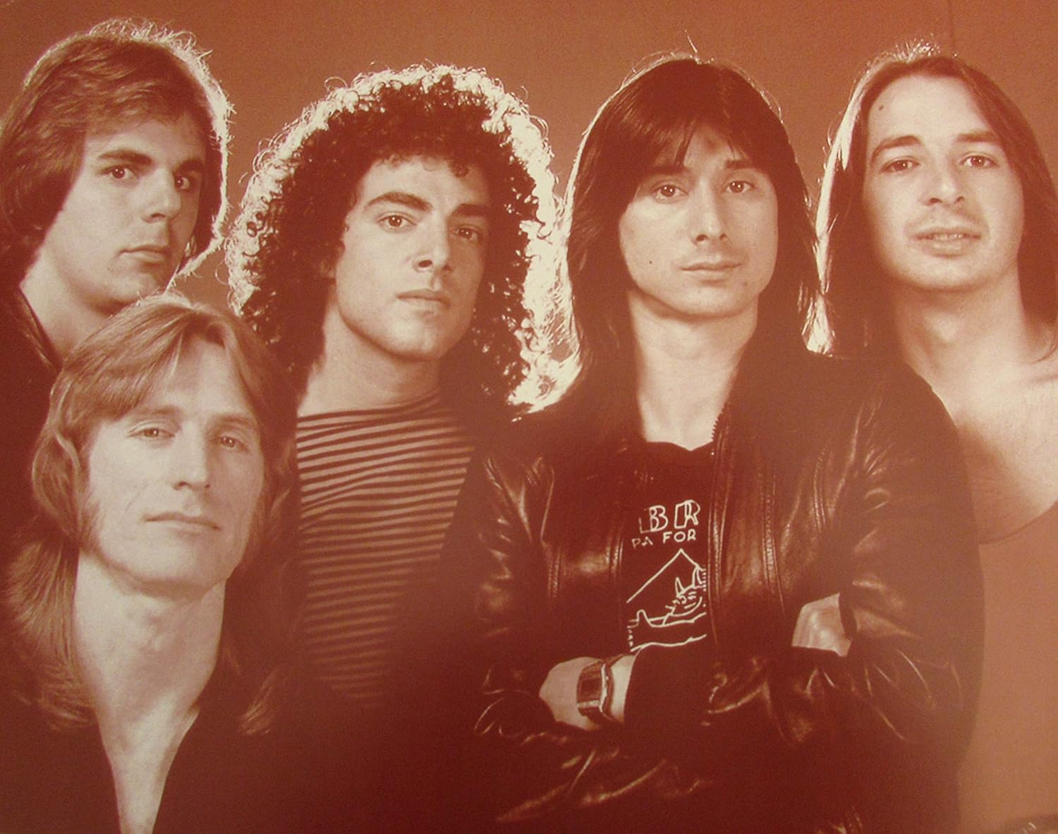 Amazon.com: Journey Band Poster 11x14 Sepia New: Posters & Prints