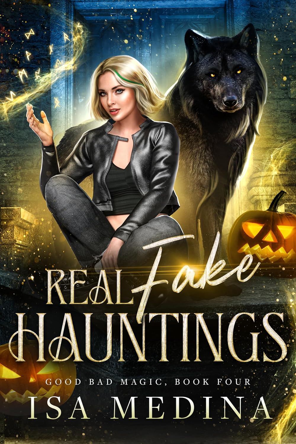 Real Fake Hauntings: A Witchy Halloween Mystery (Good Bad Magic Book 4 ...