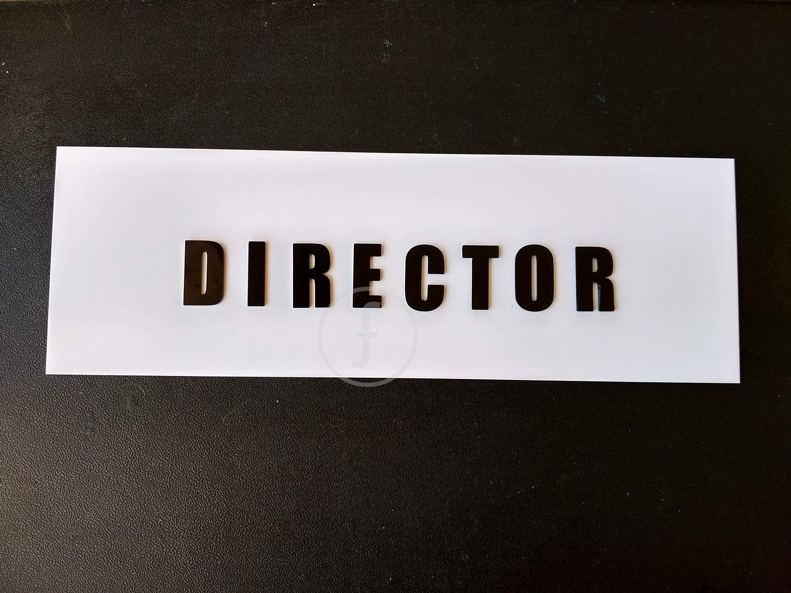 Buy fingerzDirector Acrylic 3D Letters Sign Board for Bank Office ...