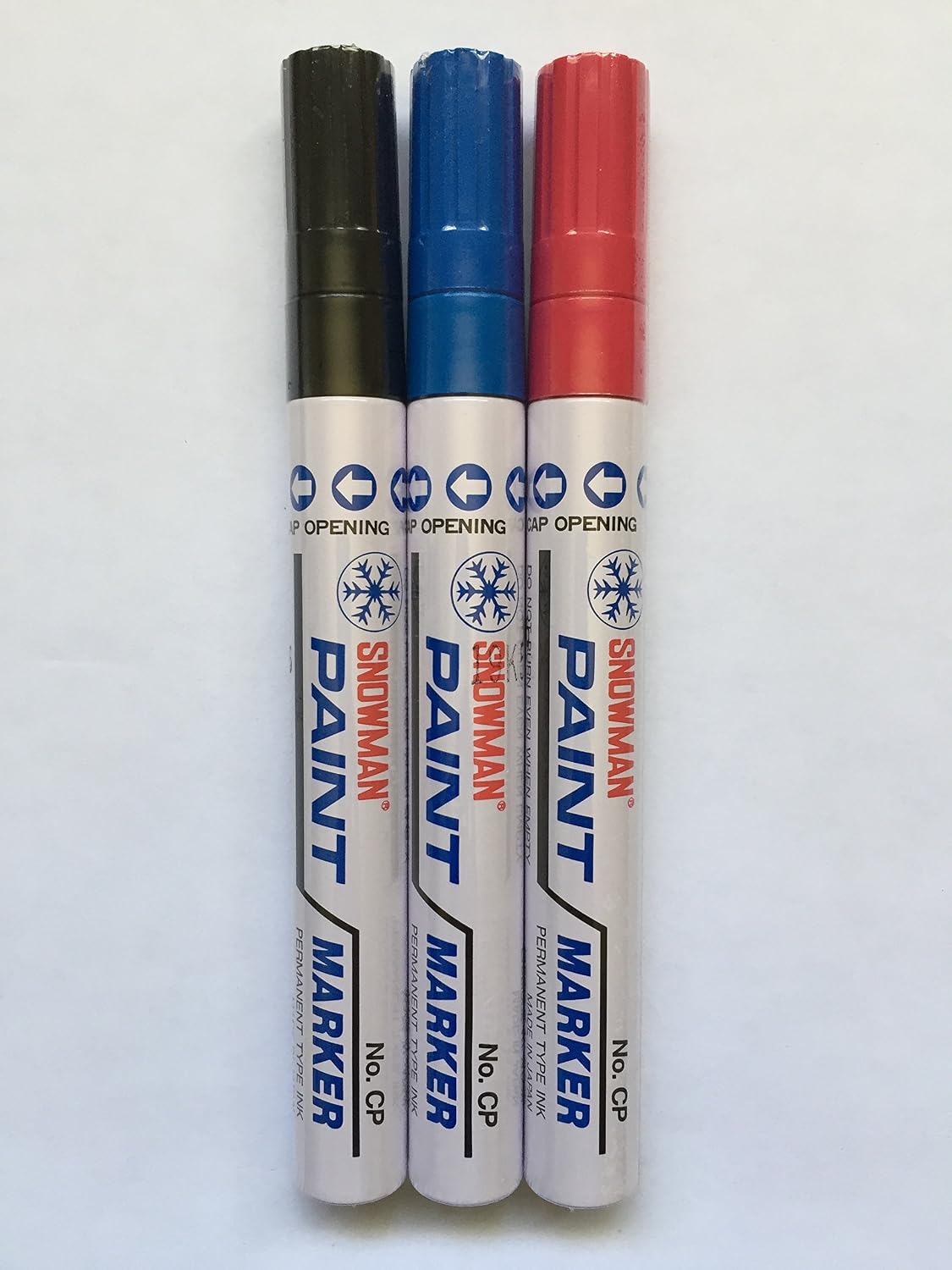 Snowman CP/GP/SP/WP Medium Permanent Paint Marker with Round Tip for ...