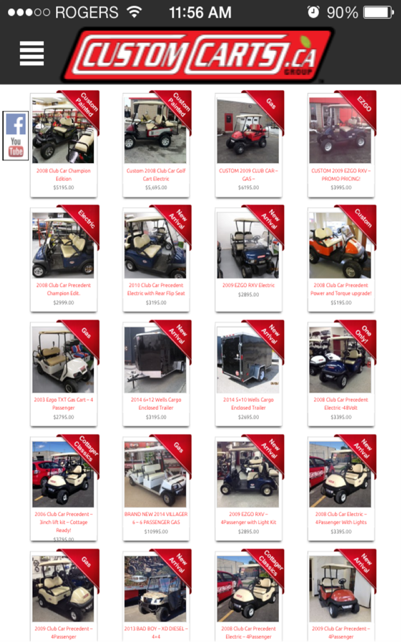 Custom Carts - App on Amazon Appstore