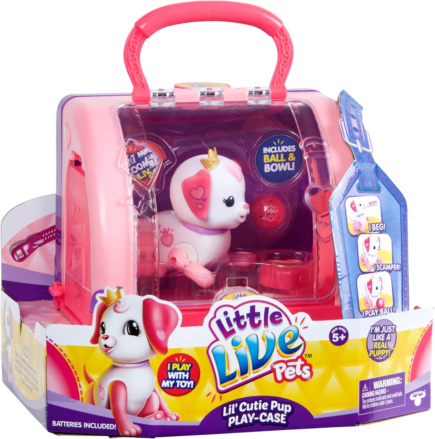 Buy Little Live Pets S1 Cutie Pup Playset - Ruby LLP Online at Lowest ...