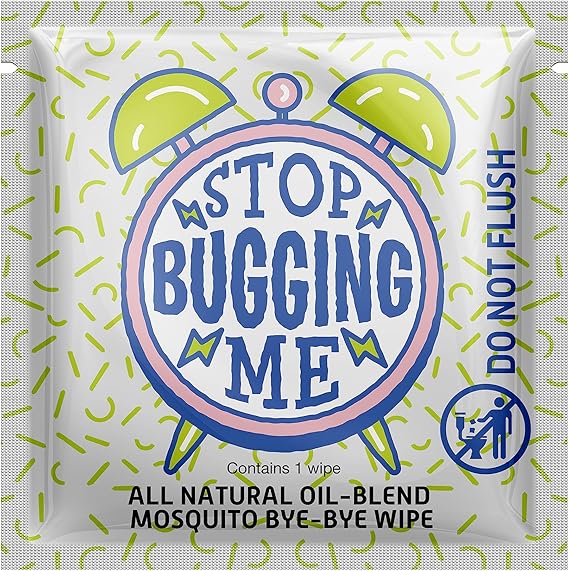 Amazon.com: LA Fresh DEET Free Mosquito Repellent Wipes - Long Lasting ...