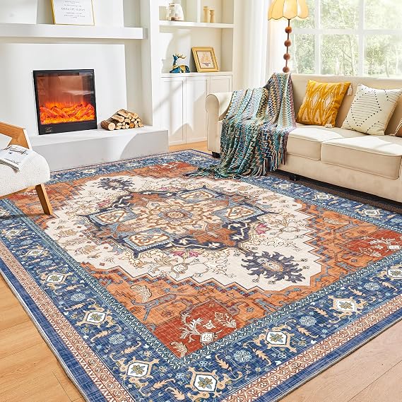 Amazon.com: OPPODREAM Area Rugs 5x7, Soft 5x7 Area Rug, Washable Rug 5 ...